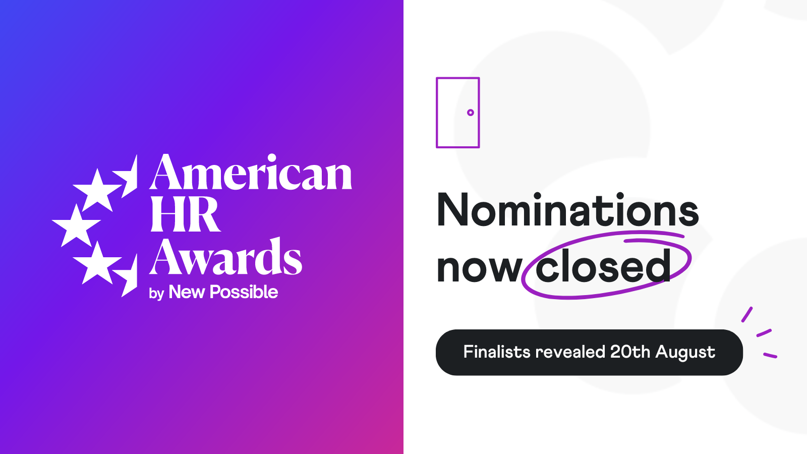American HR Awards 2024: Nominations Closed | New Possible
