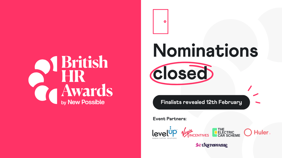 British HR Awards 2025: Nominations Closed | New Possible