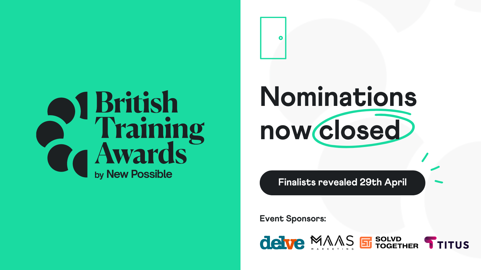 British Training Awards 2024: Nominations Closed | New Possible