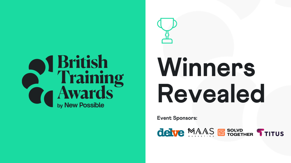 British Training Awards 2024: Winners Announced | New Possible